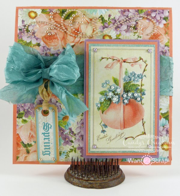 Candy's Creations: GRAPHIC 45® SPRING CARD