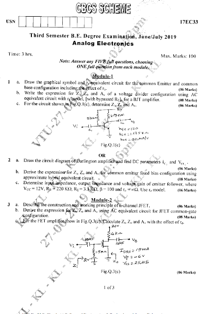 Visvesvaraya Technological University B.E. ELECTRONICS & COMMUNICATION ...