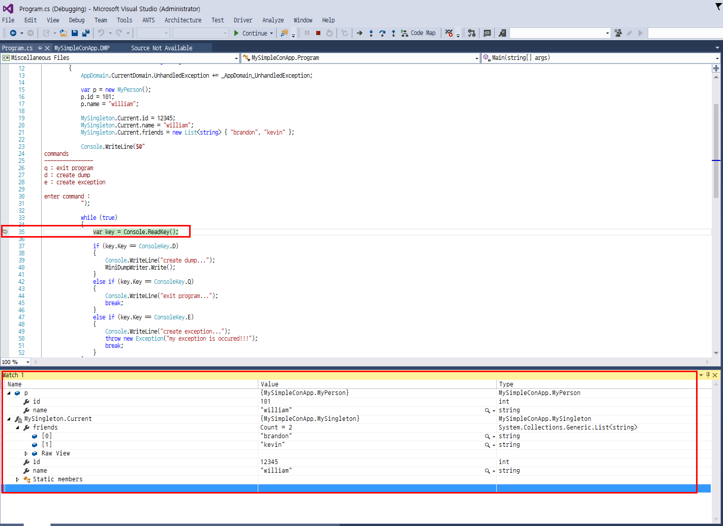 160516 .NET Application Debugging