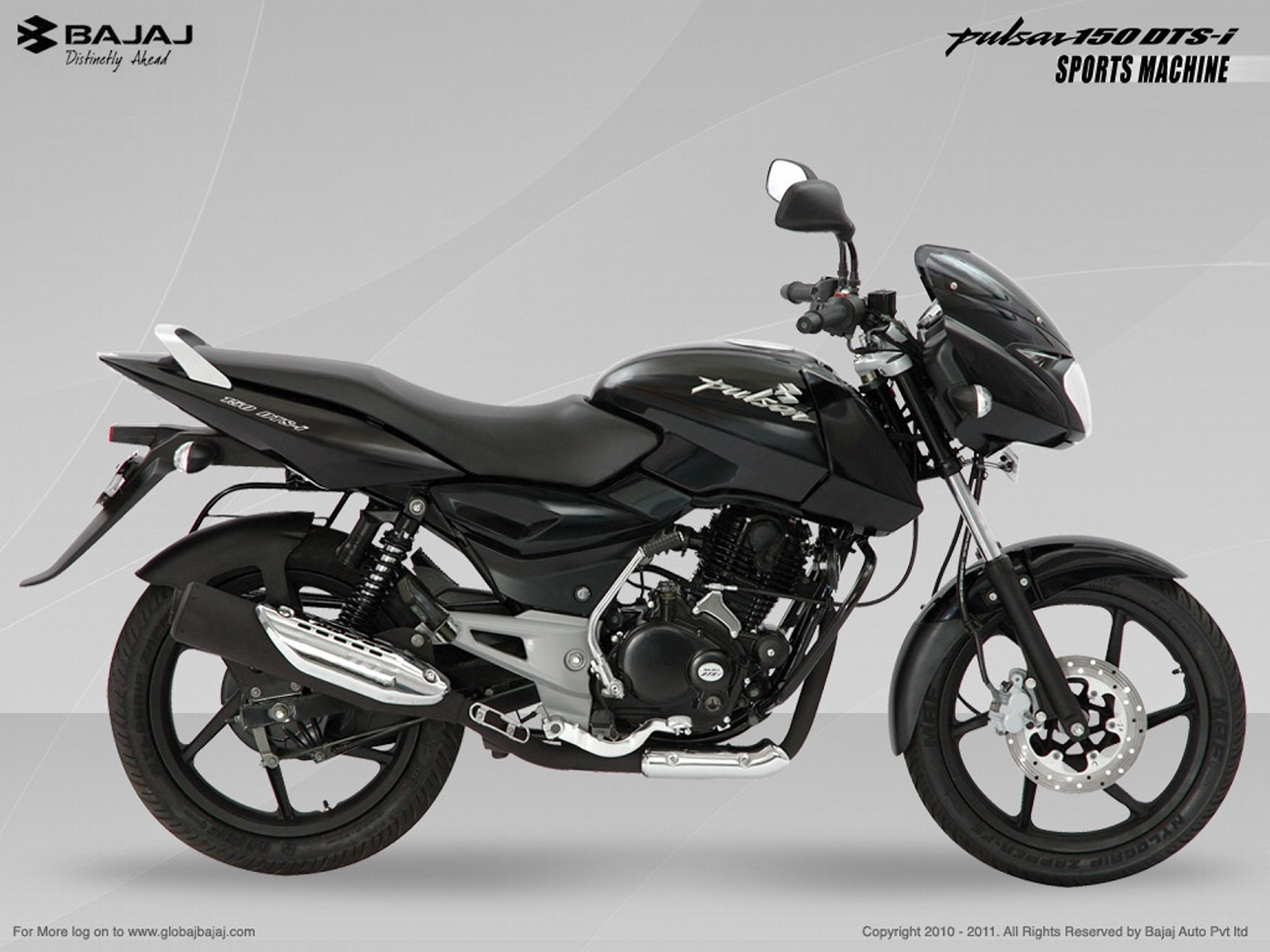 Motorcycle Pictures: Bajaj Pulsar 150 DTS-i