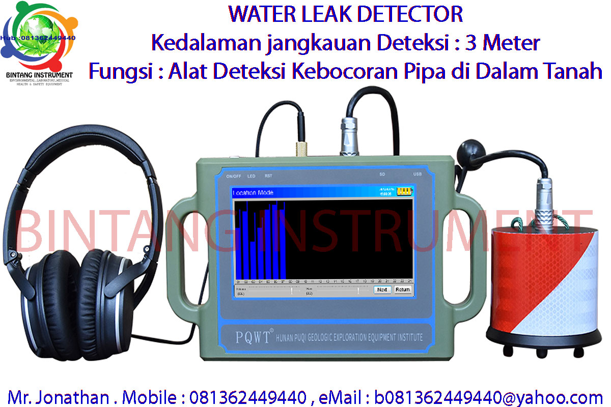 BINTANG INSTRUMENT : WATER LEAK DETECTOR, ALAT PENDETEKSI KEBOCORAN ...