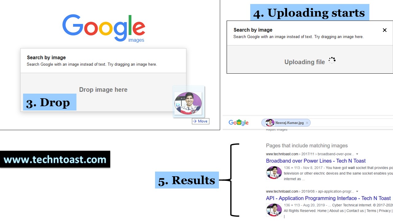 How to perform Reverse Image Search - Tech N Toast