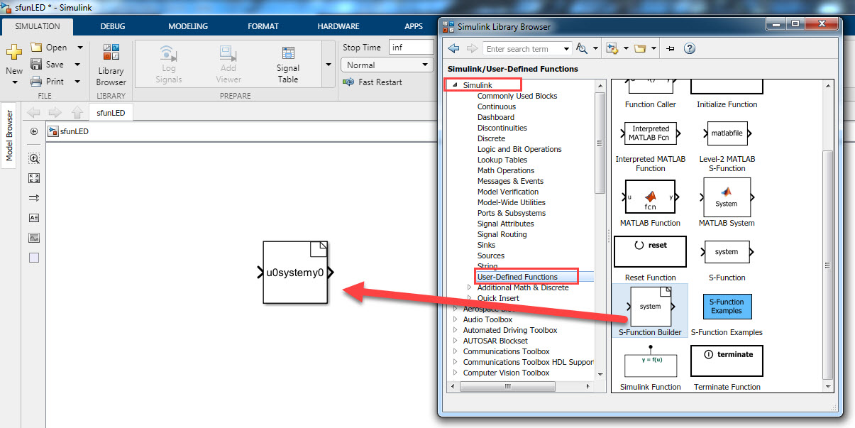 How To Create Arduino S Function In Simulink With Led Blink Example Ee Diary 1007