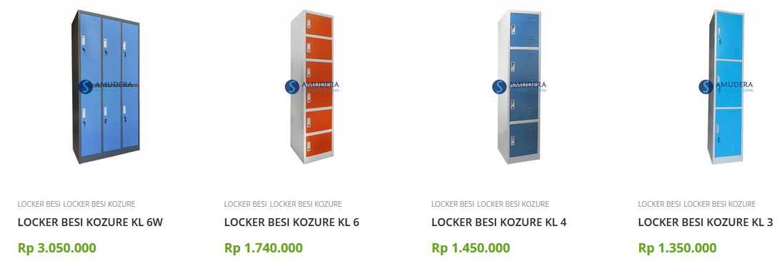 Daftar Harga Locker Besi dan lemari kantor - Kursi Kantor Informa