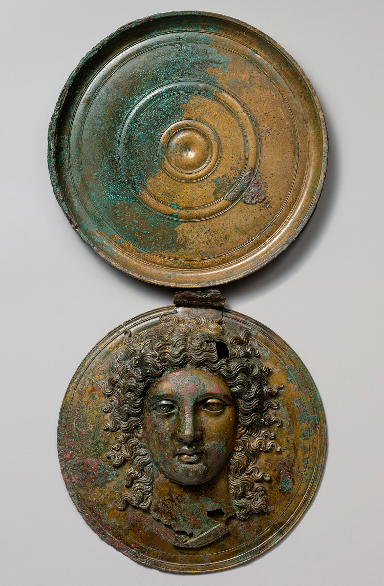 Gods and Foolish Grandeur: Reflections in bronze - Greek box mirrors ...