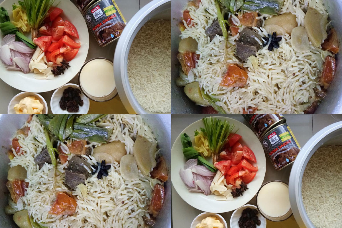 Resepi Nasi Kurma Daging Adabi, Hidangan Yang Sedap Dan Mudah ...