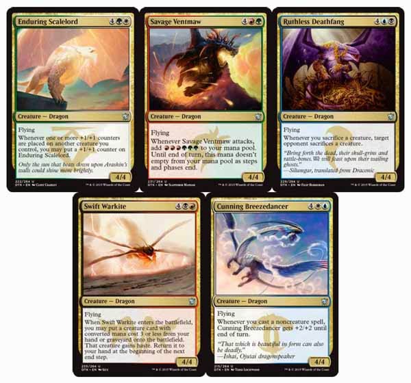 Magic the Gathering Adventures: Dragons of Tarkir Review: The Dragons