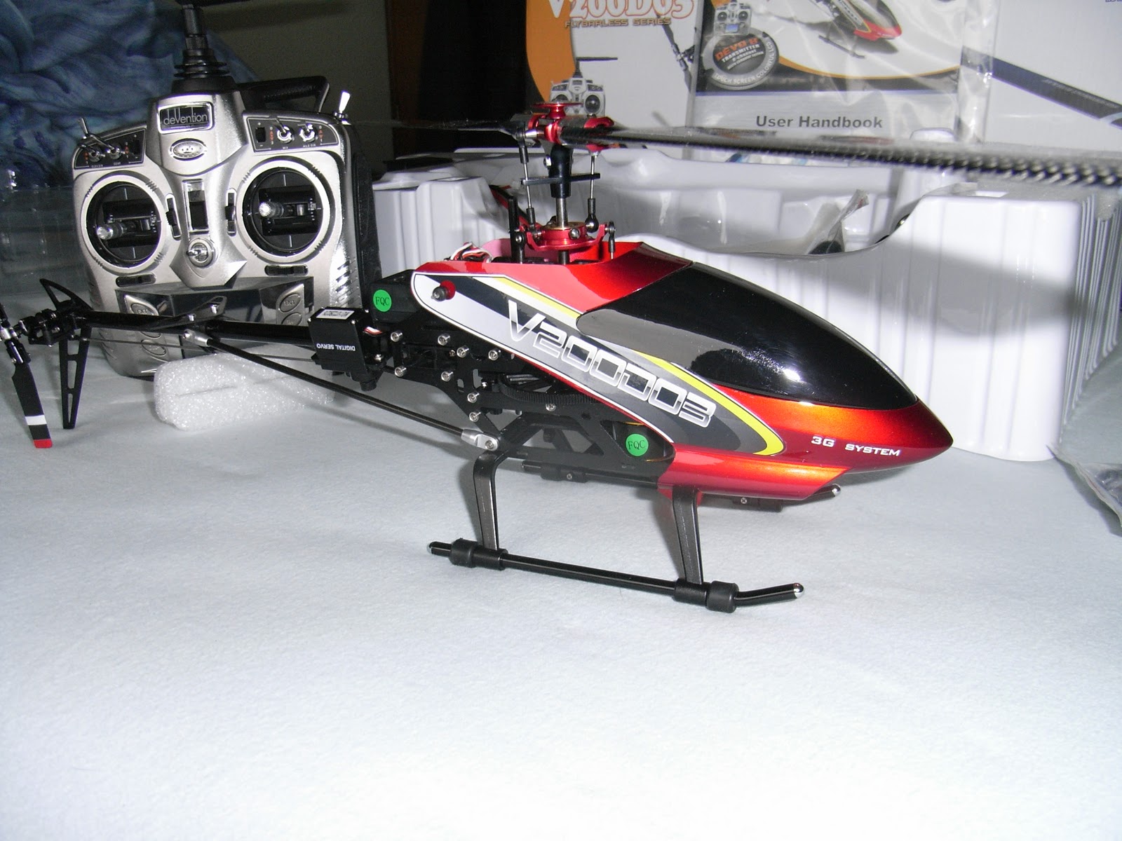 RC Helicopter World: Walkera V200D03 unboxing Review: Or, Look What ...