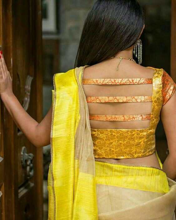 Dressfashionhub: 40 latest blouse back side designs