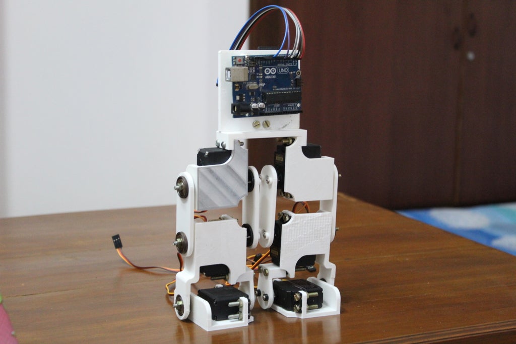 Make it easy!: Biped robot by Arduino