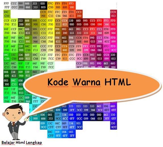 KODE WARNA HTML - TEGUH RAMADHAN BLOG