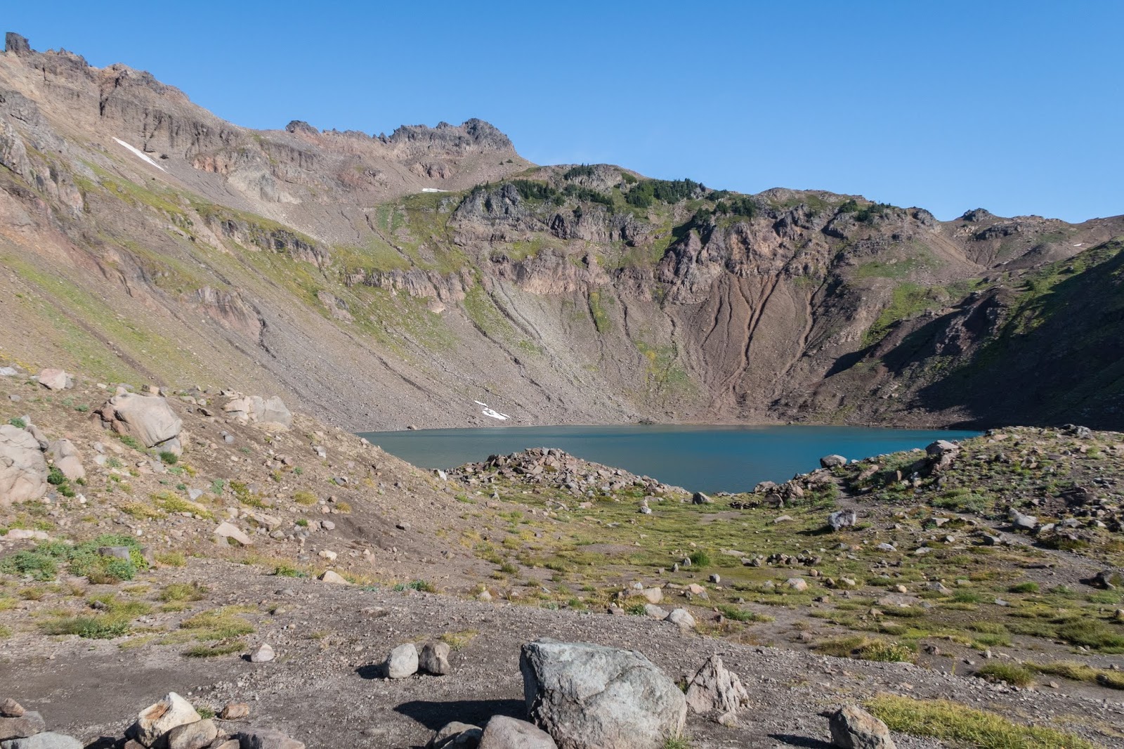 Eric's Hikes: Goat Rocks Wilderness: Goat Lake Loop and Old Snowy