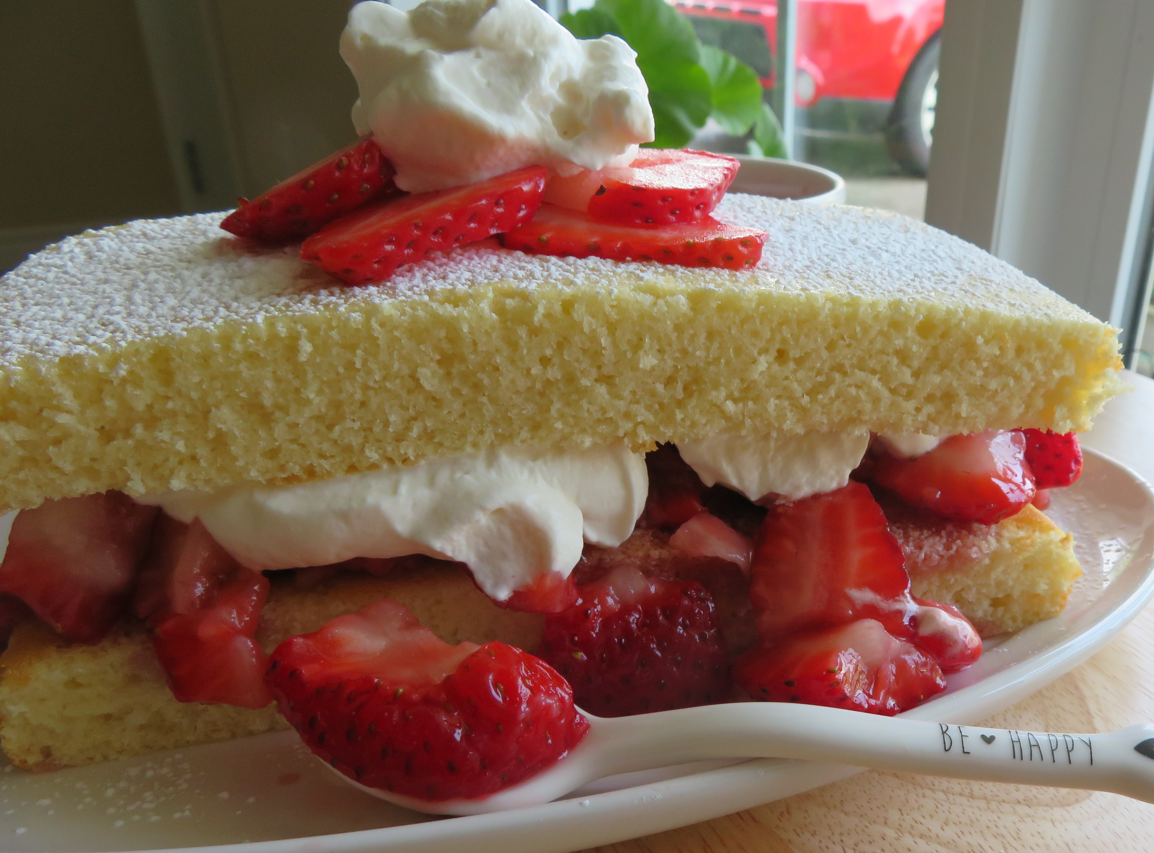 Hot Milk Sponge Cake (small batch) | The English Kitchen