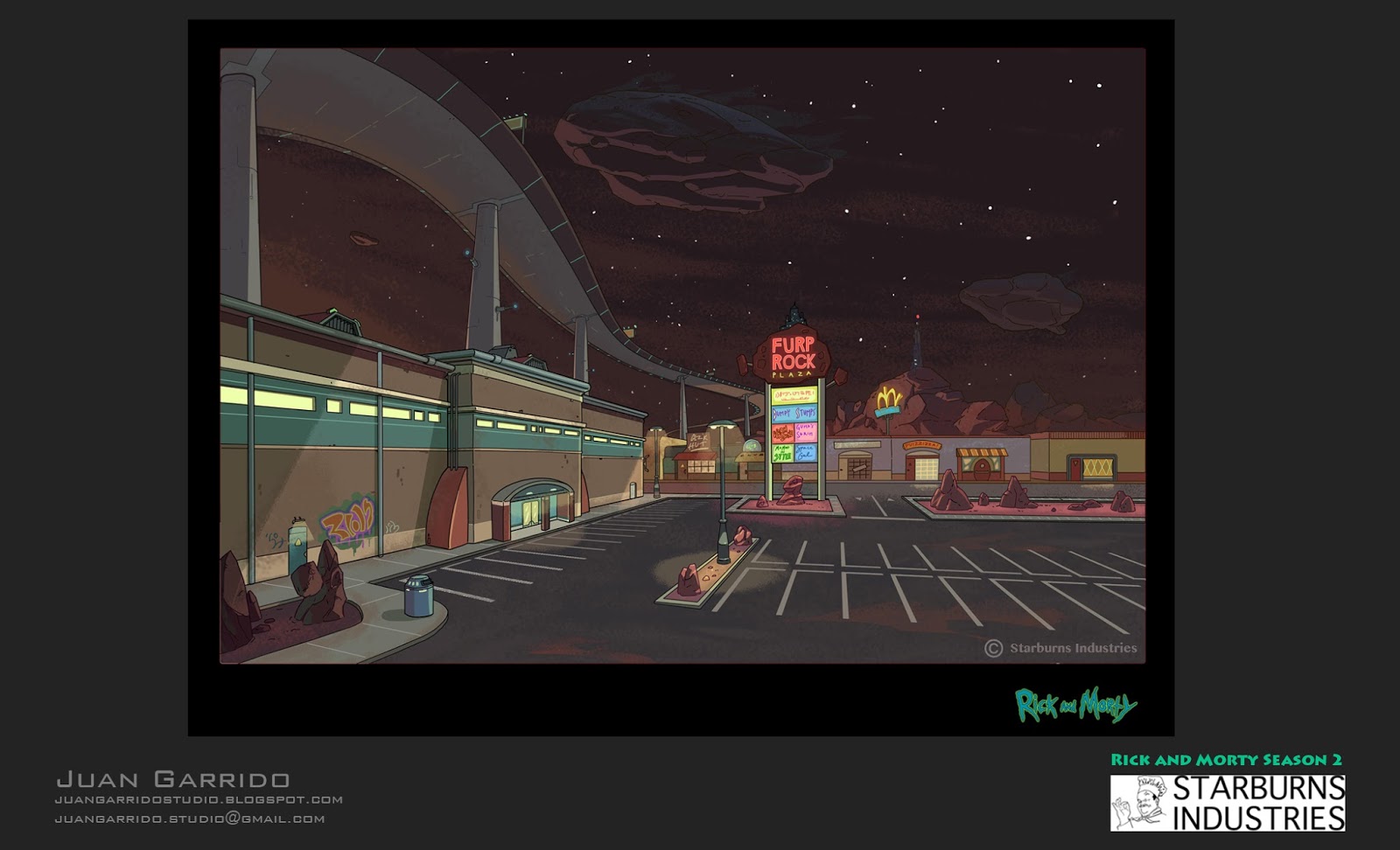 Juan Garrido Studio: Rick and Morty Season 2