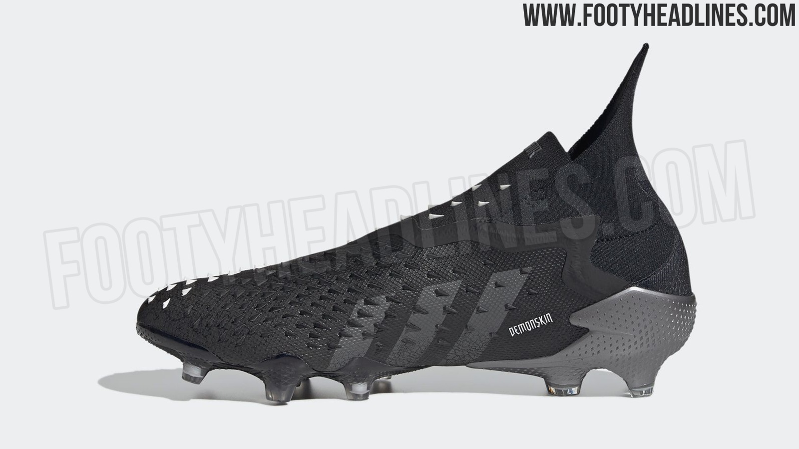 Next-Gen Adidas Predator Freak 2021 Superstealth Blackout Pack Boots ...