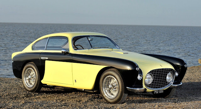 Just A Car Guy: those old strange looking Ferrari were in a group to ...