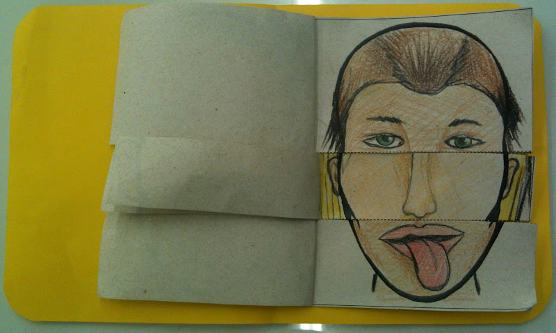 Kids Love English: Funny Faces with Flip Books