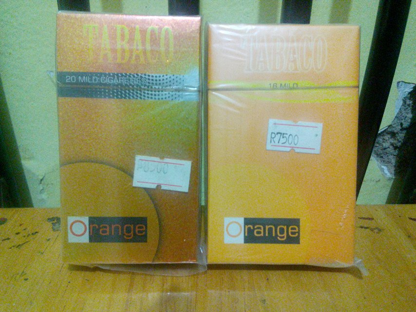 KOLEKSI ROKOK: TABACO ORANGE