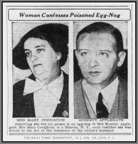 Unknown Gender History: Mary Creighton, New Jersey Serial Killer: She ...