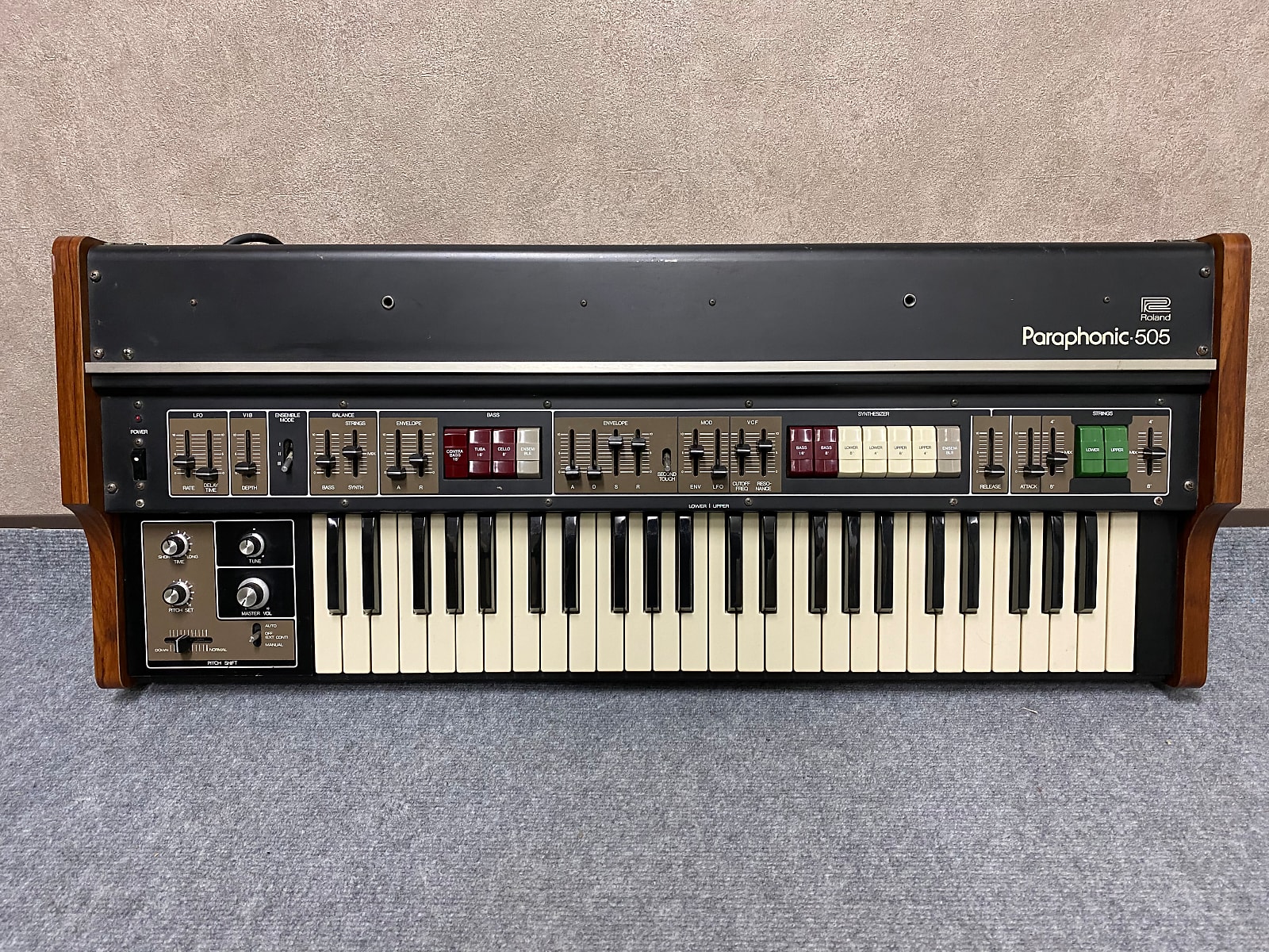 MATRIXSYNTH: Roland RS-505 Paraphonic Synth SN 801090