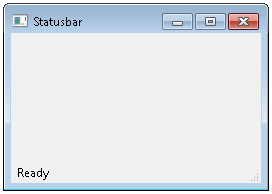 Membuat Statusbar Dengan Python Library PySide - Tubianto