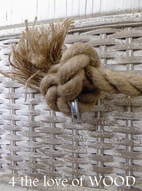 4 the love of wood: ROPE HANDLES - tutorial