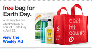 FREE IS MY LIFE: FREE Reusable Earth Day Bag and Beauty Samples at ...