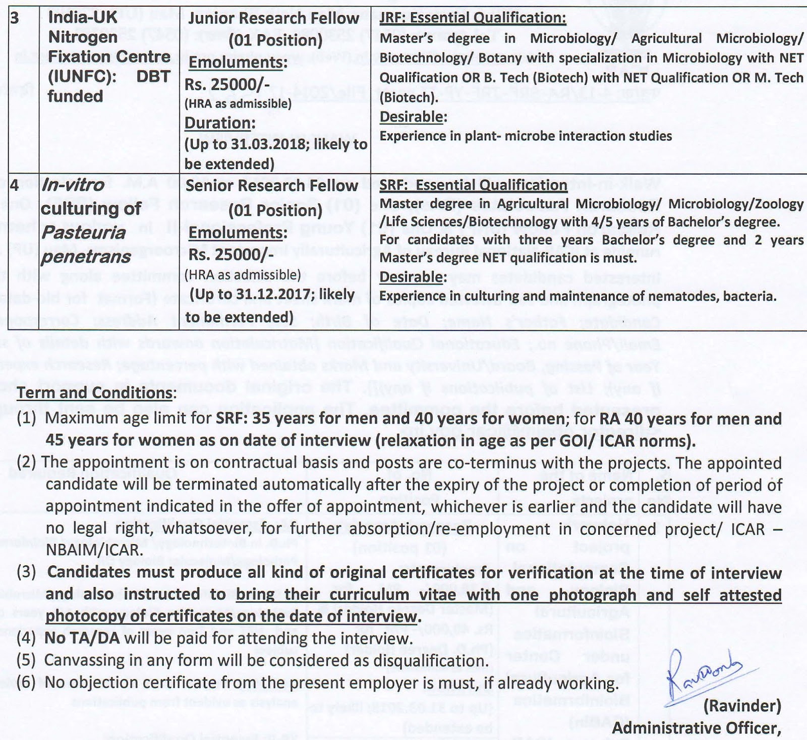 NBAIM Bioinformatics/Microbiology Project Walk INs 2017 July