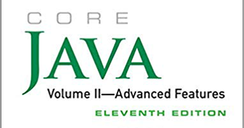 Ebook Core Java, Volume II - Advanced Features (11th Edition) | Nhà ...