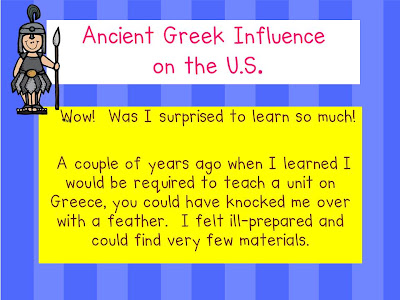 3rd Grade Grapevine: The Influence of Ancient Greece on the U.S.