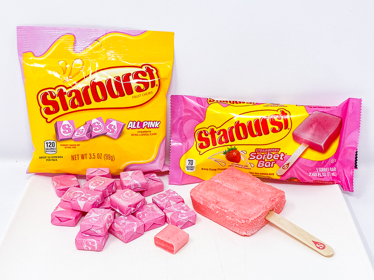 Tales of the Flowers: Starburst Strawberry Sorbet Bars