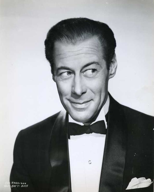 35 Vintage Photos of Rex Harrison From Between the 1940s and ’60s ~ Vintage Everyday