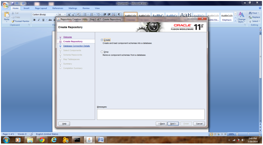 Oracleleaf How To Instal Oracle Rcu Repository Creation Utility