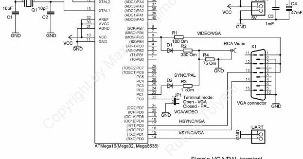 Arduino tehNiq: Arduino on VGA display