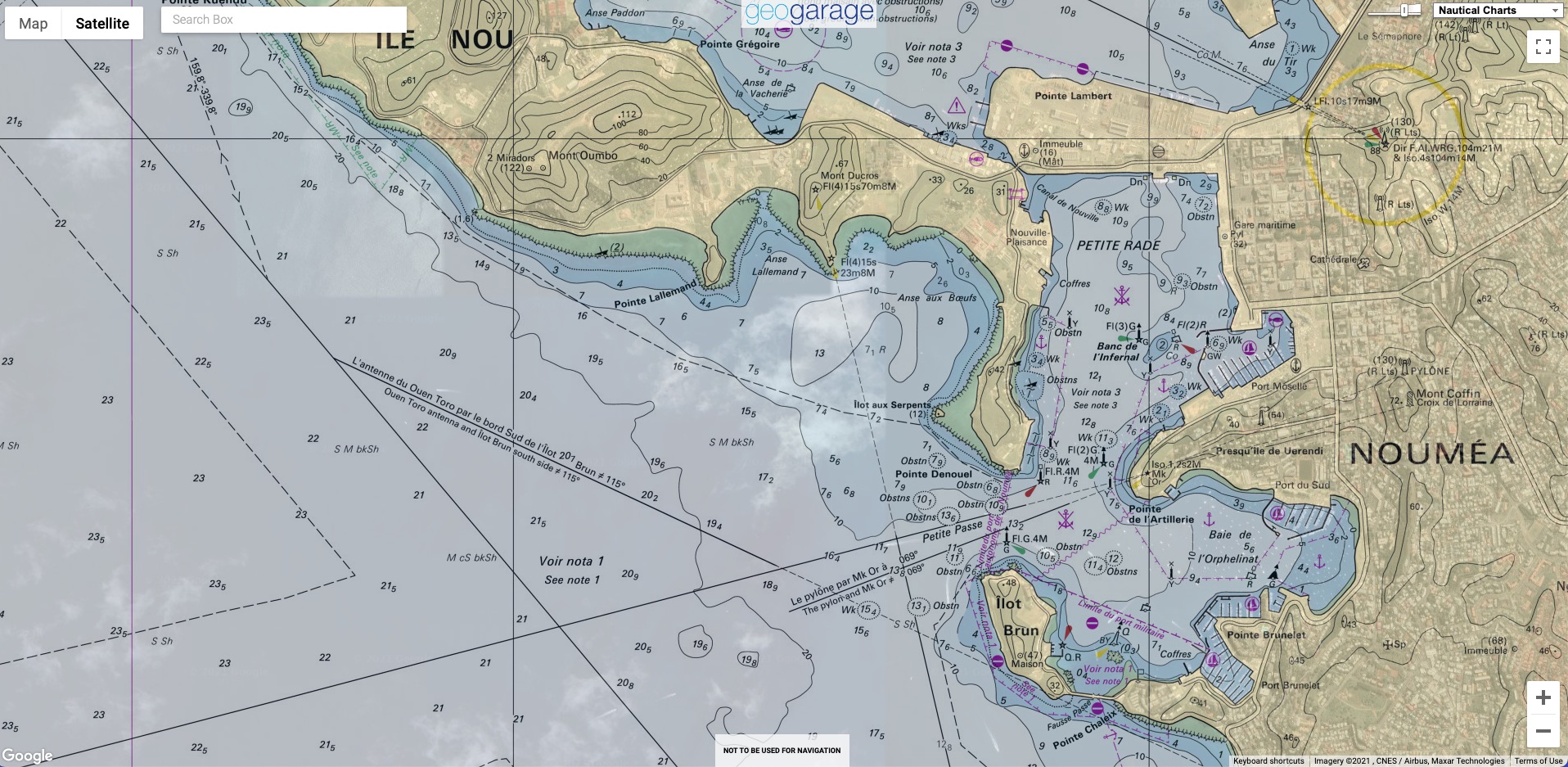 GeoGarage blog: France & misc. (SHOM) layer update in the GeoGarage ...