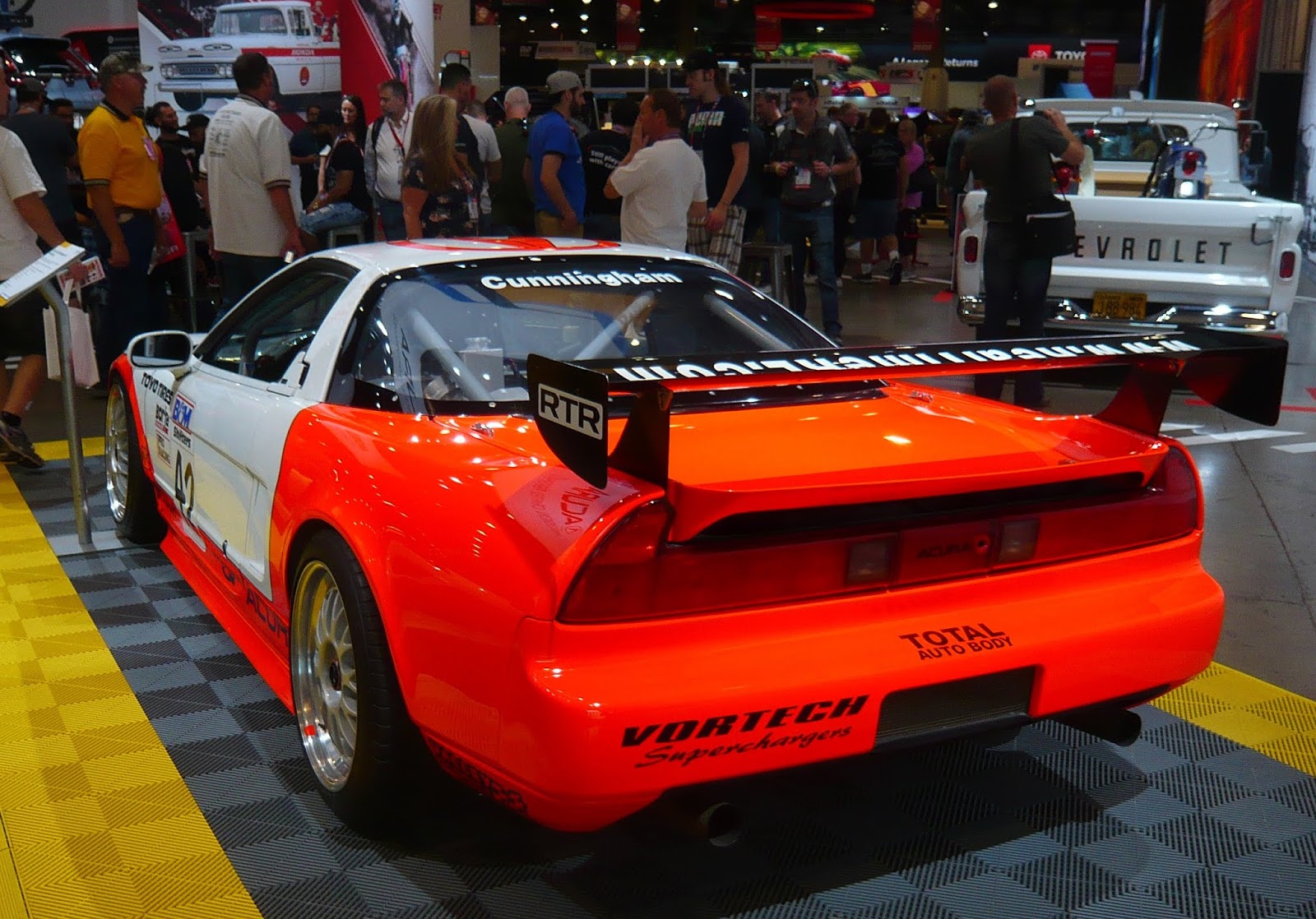 Kevin Triplett's Racing History : Historic Acura NSX race car