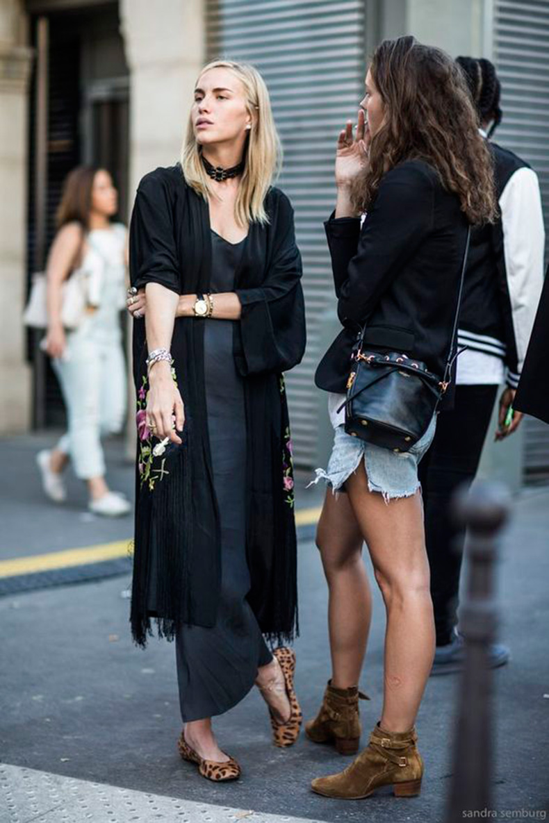 STREET STYLE INSPIRATION; SPRING DRESSES.-