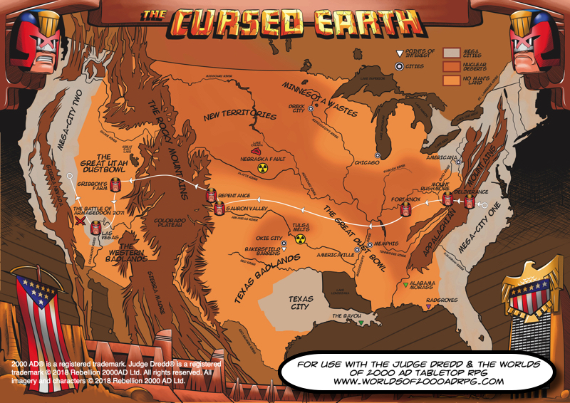 Vampifan's WOIN Blog: Judge Dredd - The Cursed Earth