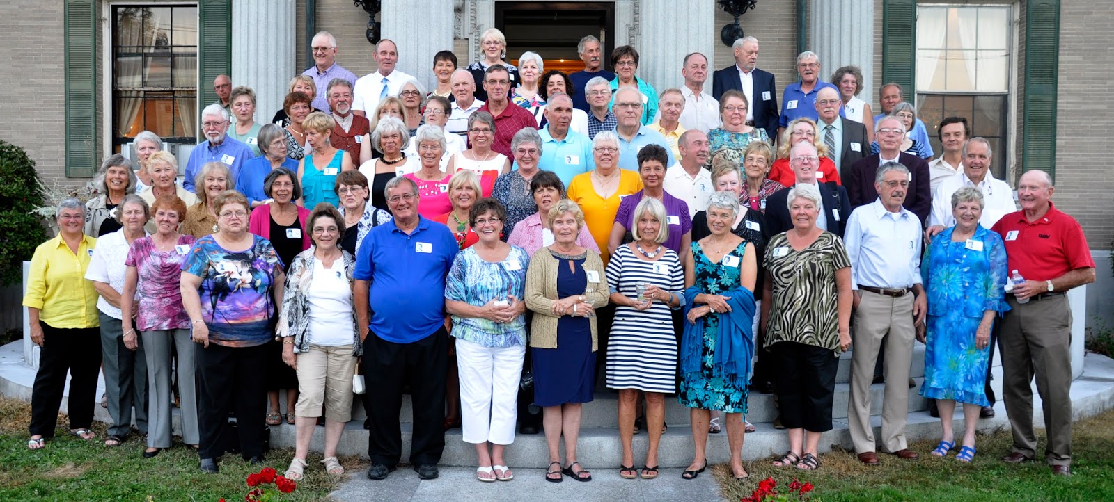 Cony High School 1963 Class Reunion: Group Photo at the Governor Hill ...