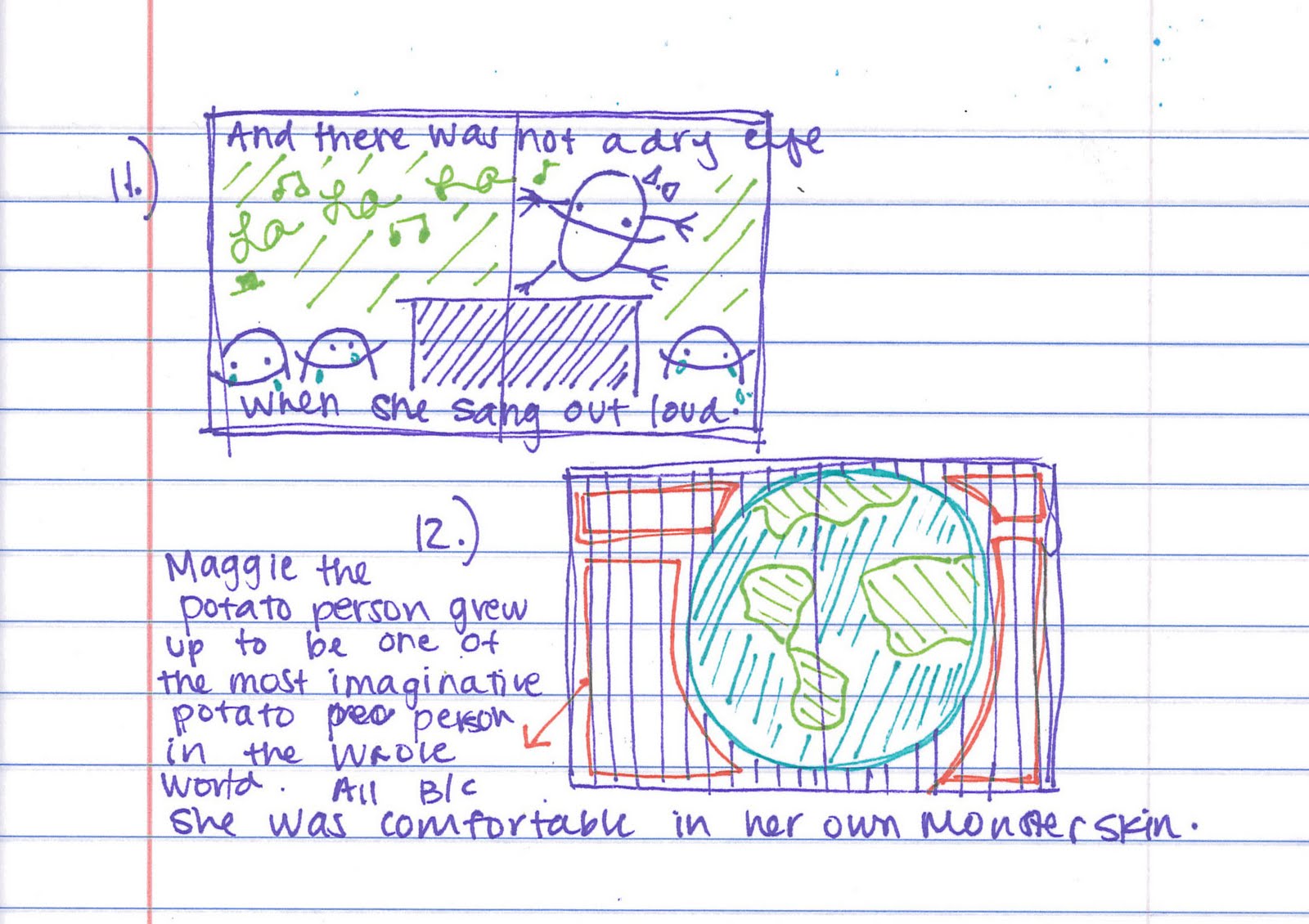 Inside-Out: Children's Book Project: Maggie the Potato!