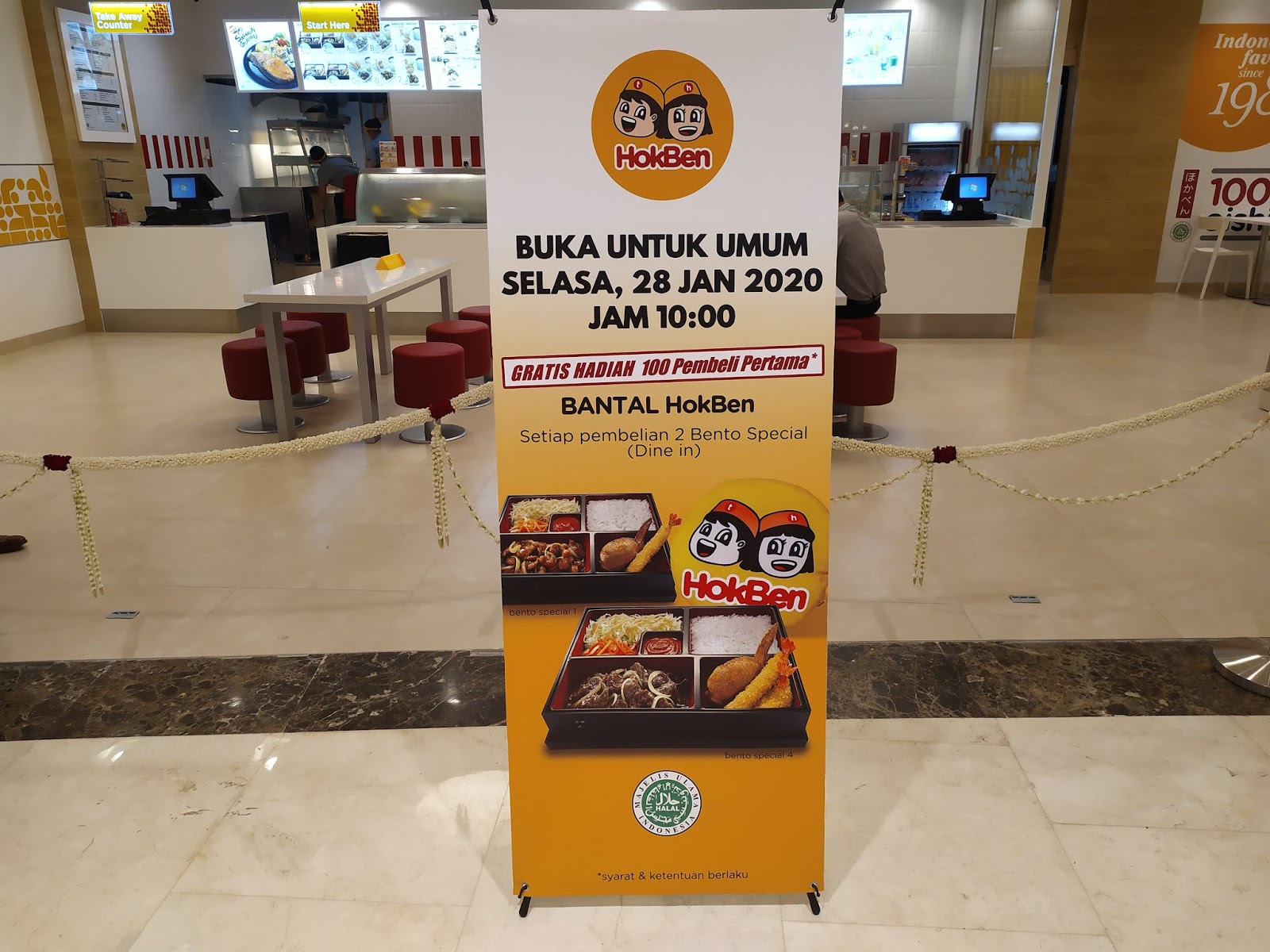 Pertama Di Medan, HokBen Restoran Khas Jepang