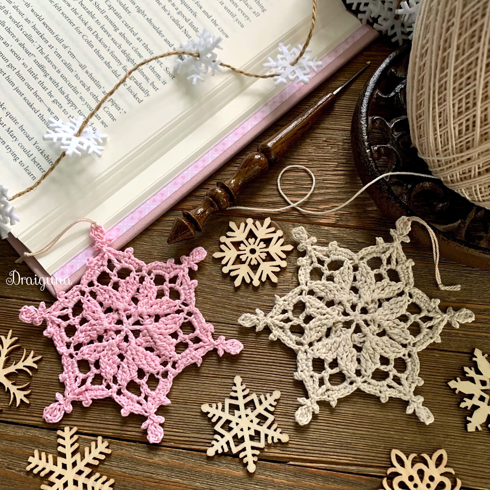 Draiguna: Winter Hearts Snowflake