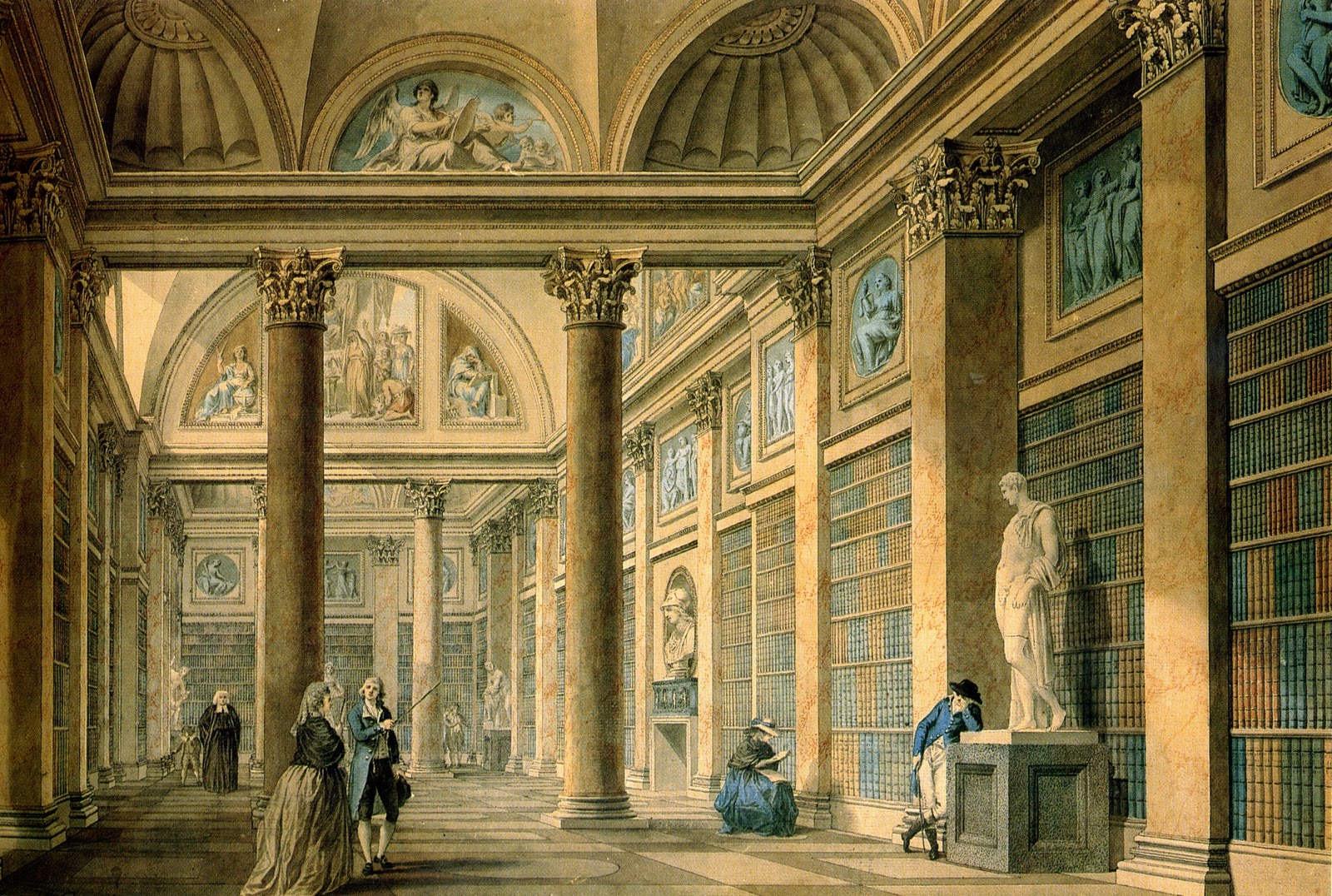 Desktop Retreat: A Beautiful Old Library