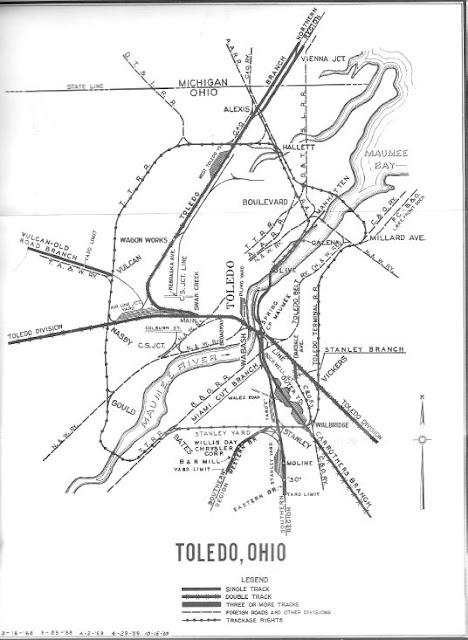 Towns and Nature: Toledo, OH: Railroad Hub