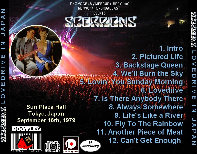 High Quality Bootlegs: Scorpions - Lovedrive In Japan
