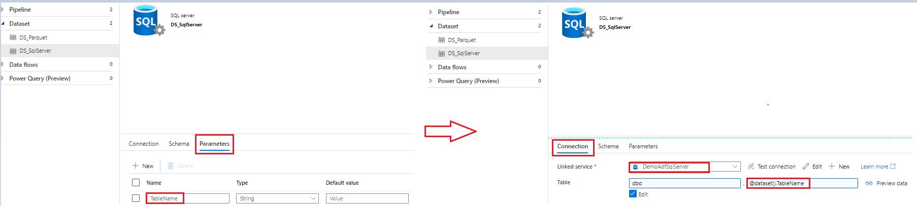 Getting started with ADF - Creating and Loading data in parquet file ...