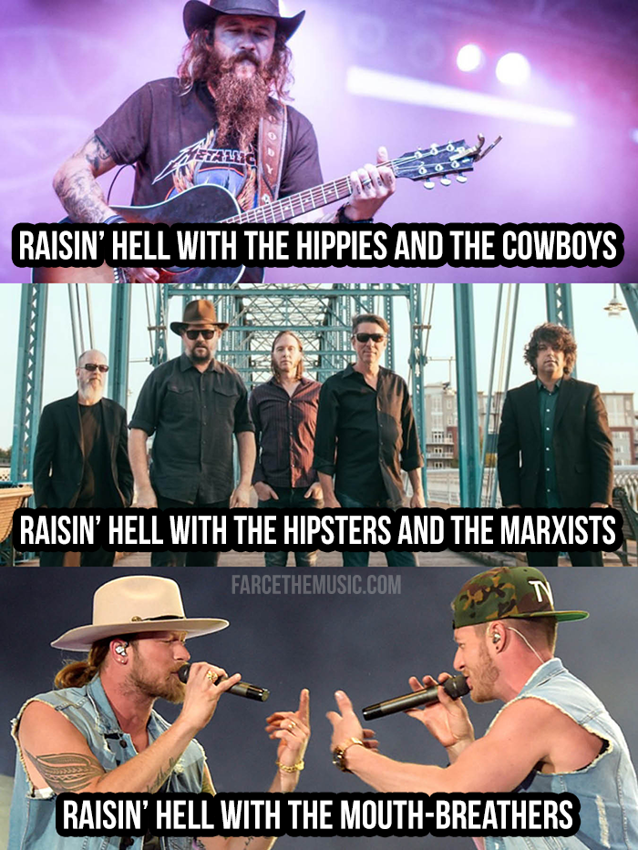 Farce the Music: More Monday Memes: Cody Jinks, Sam Hunt, Morgan Wallen