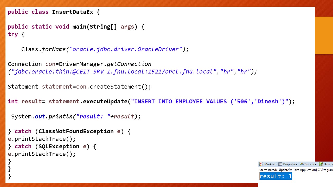 studyskymate : JDBC - Java Database Connectivity.