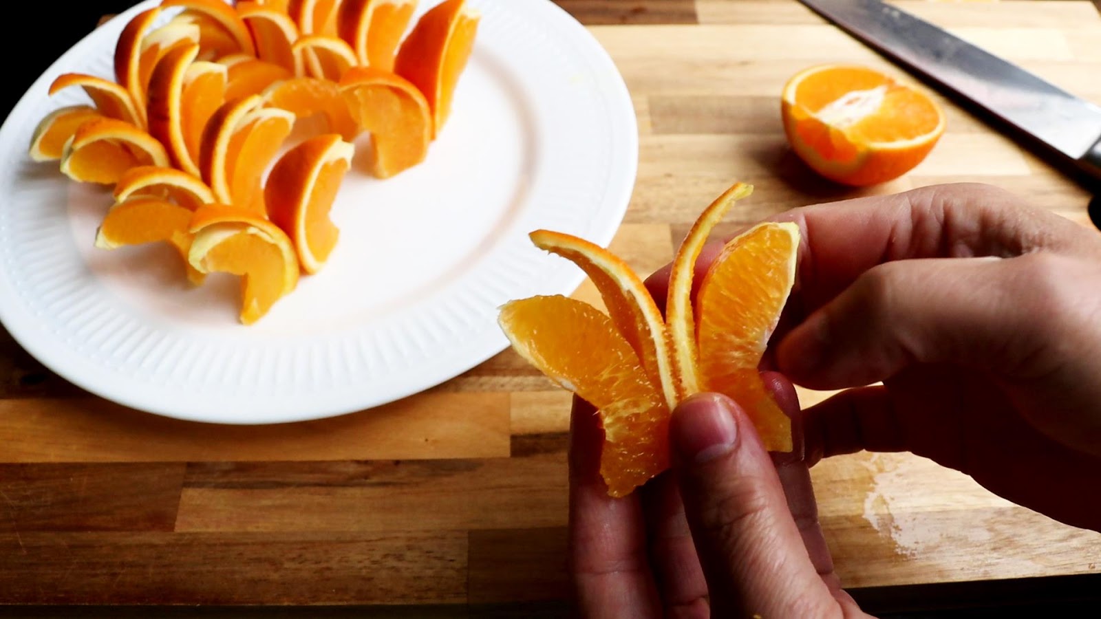 ItalyPaul - Art In Fruit & Vegetable Carving Lessons: 2 Simple Orange ...