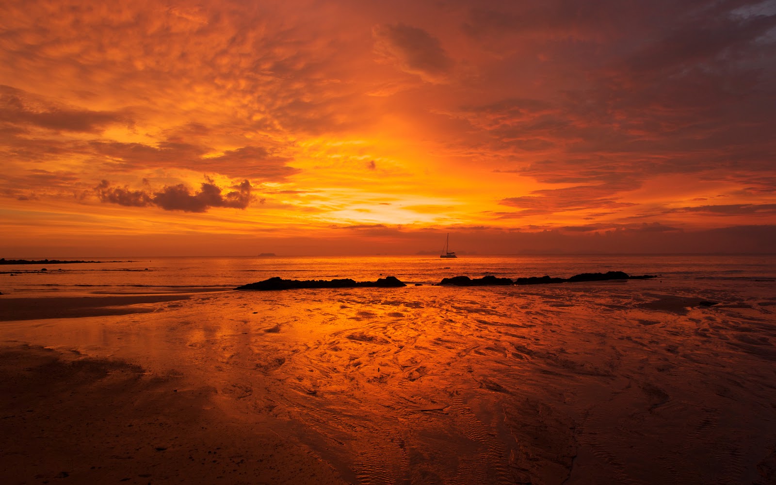 Atardeceres en Playas - 04 - Fondos de Pantalla HD - Wallpapers HD